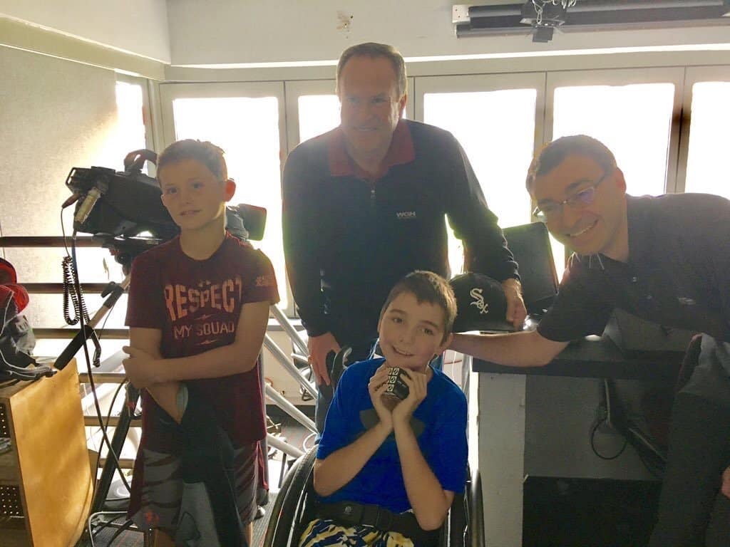 12-Year-Old Fan with Cerebral Palsy Meets Jason Benetti | Sox On 35th